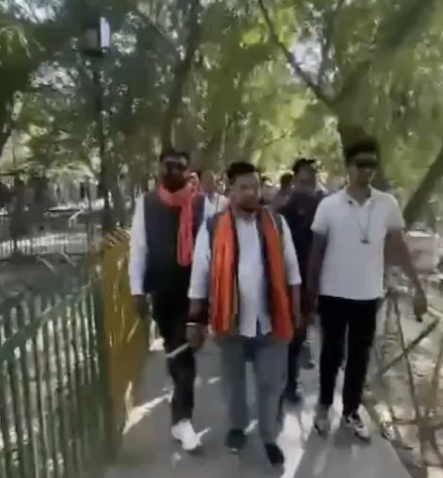 Hindu Mahasabha Wields Lathis in Parks, Stages Bike Rally Against ...